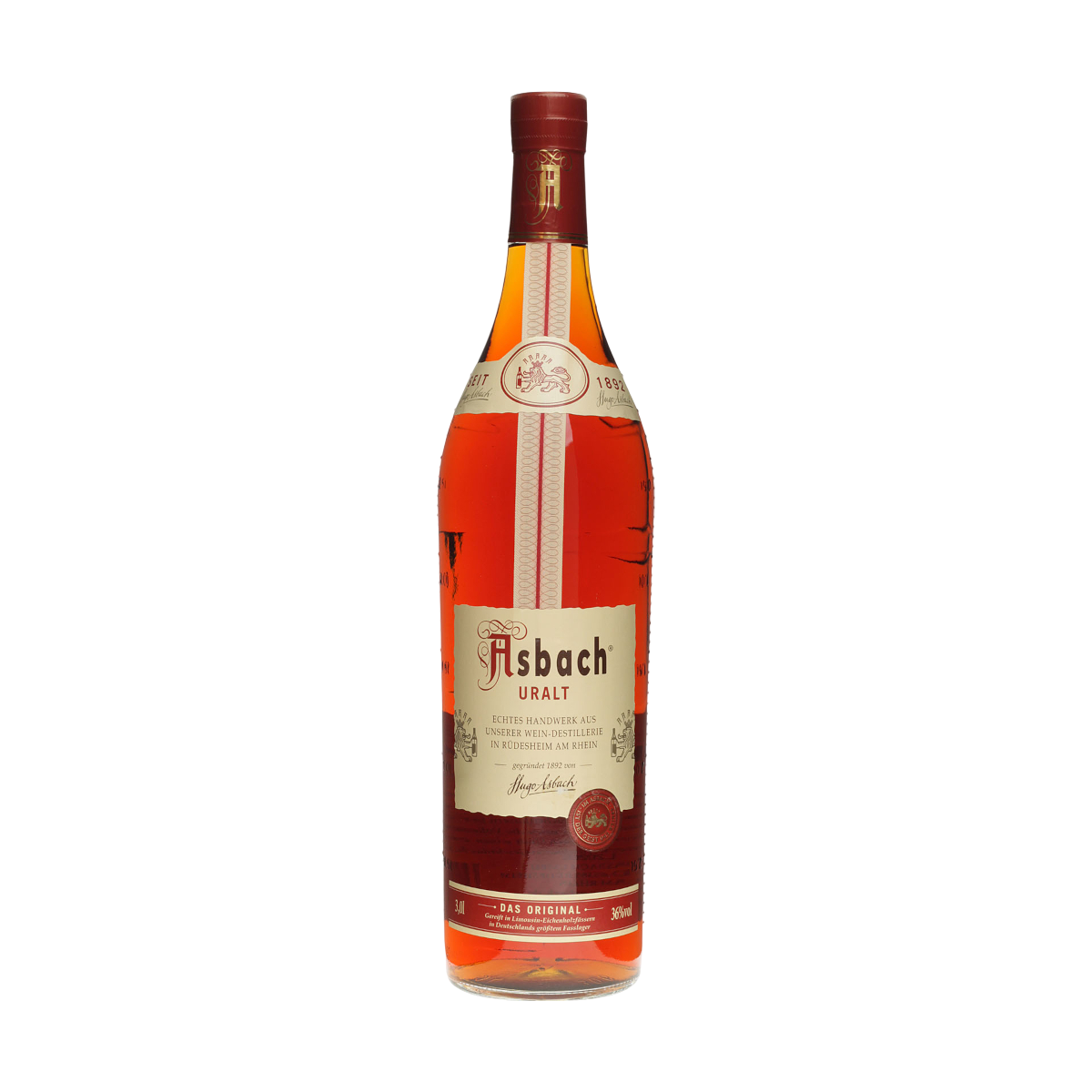 Asbach Uralt 36,0% Vol., 3,0 Liter (Doppelmagnum), 59,99